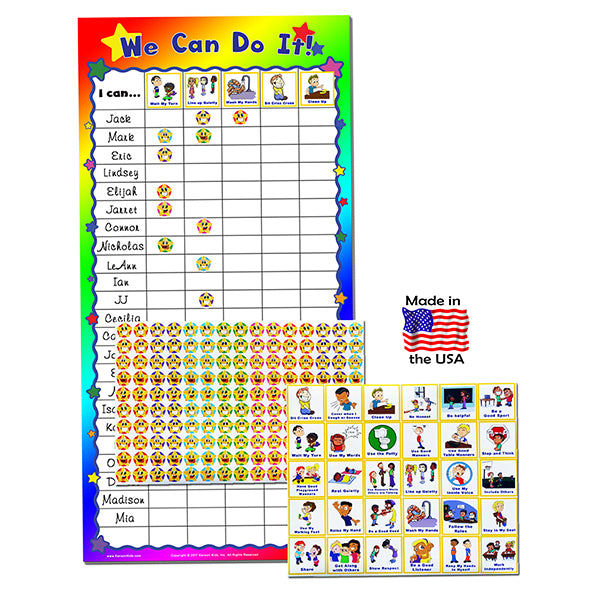 We Can Do It! Classroom Chart – Kenson Parenting Solutions