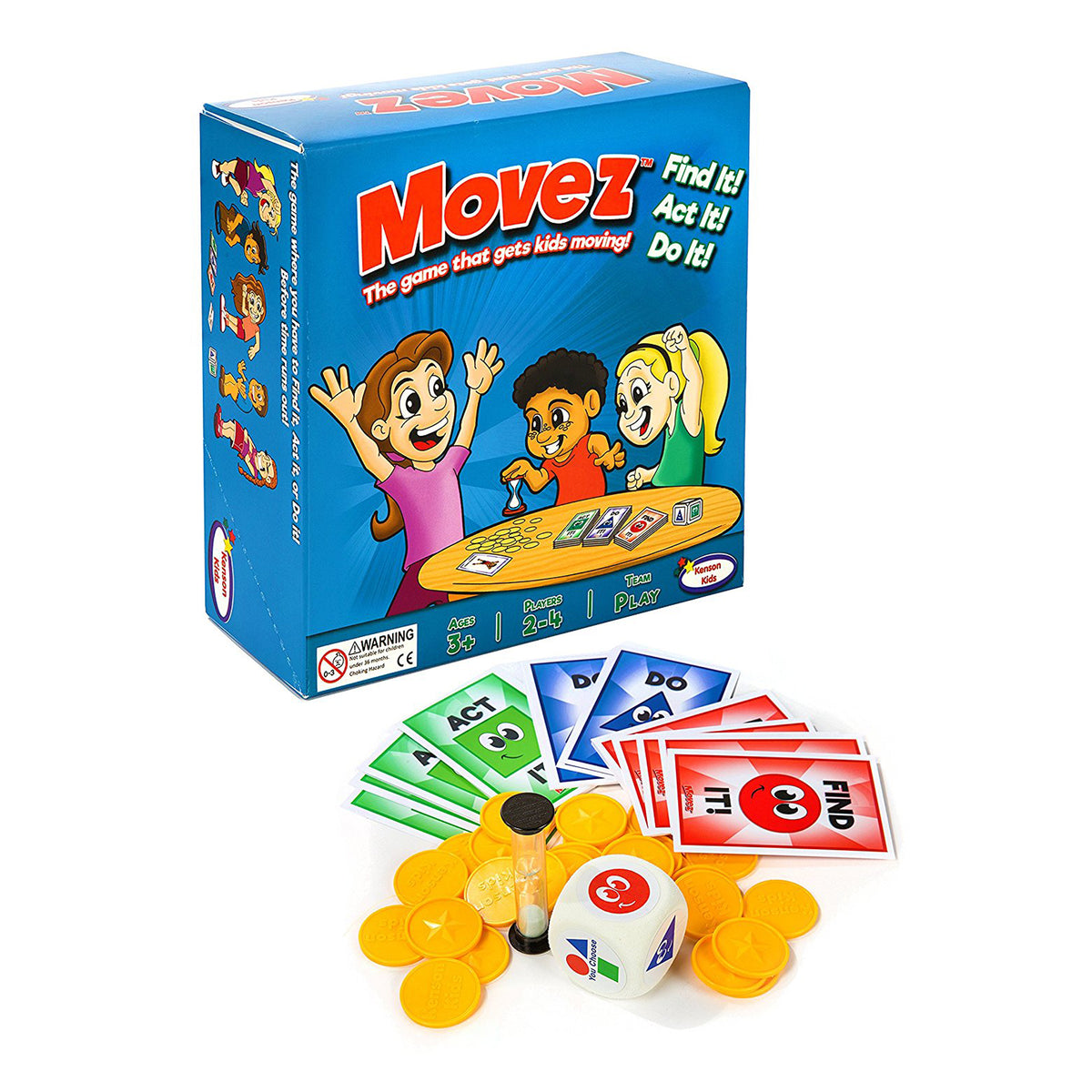 Movez The Game that Gets Kids Moving! – Kenson Parenting Solutions